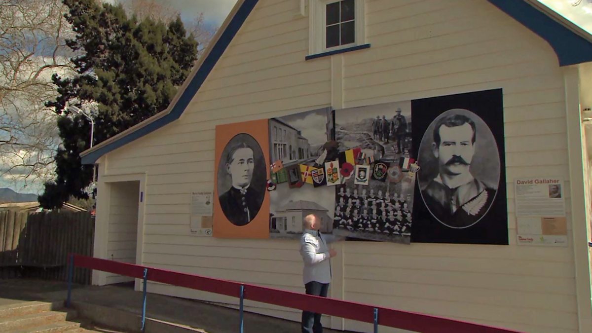 BBC Two - Santer, Series Four, Episode 1, Mark discovers an Ulster Scot ...