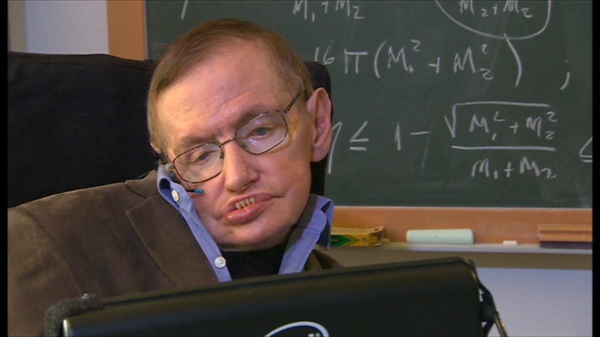 BBC One - Breakfast, 17/09/2013, Professor Stephen Hawking looks to the ...