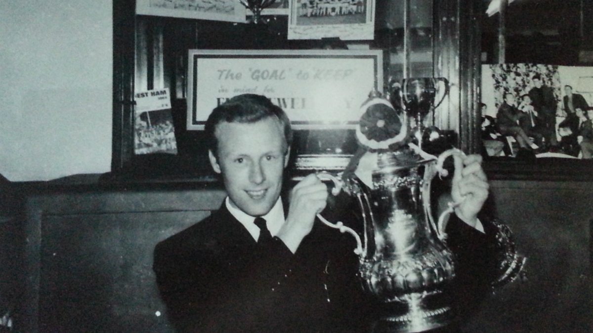 BBC - Episode 37 contributors - Harry Doyle aged 23 with the FA Cup in 1964
