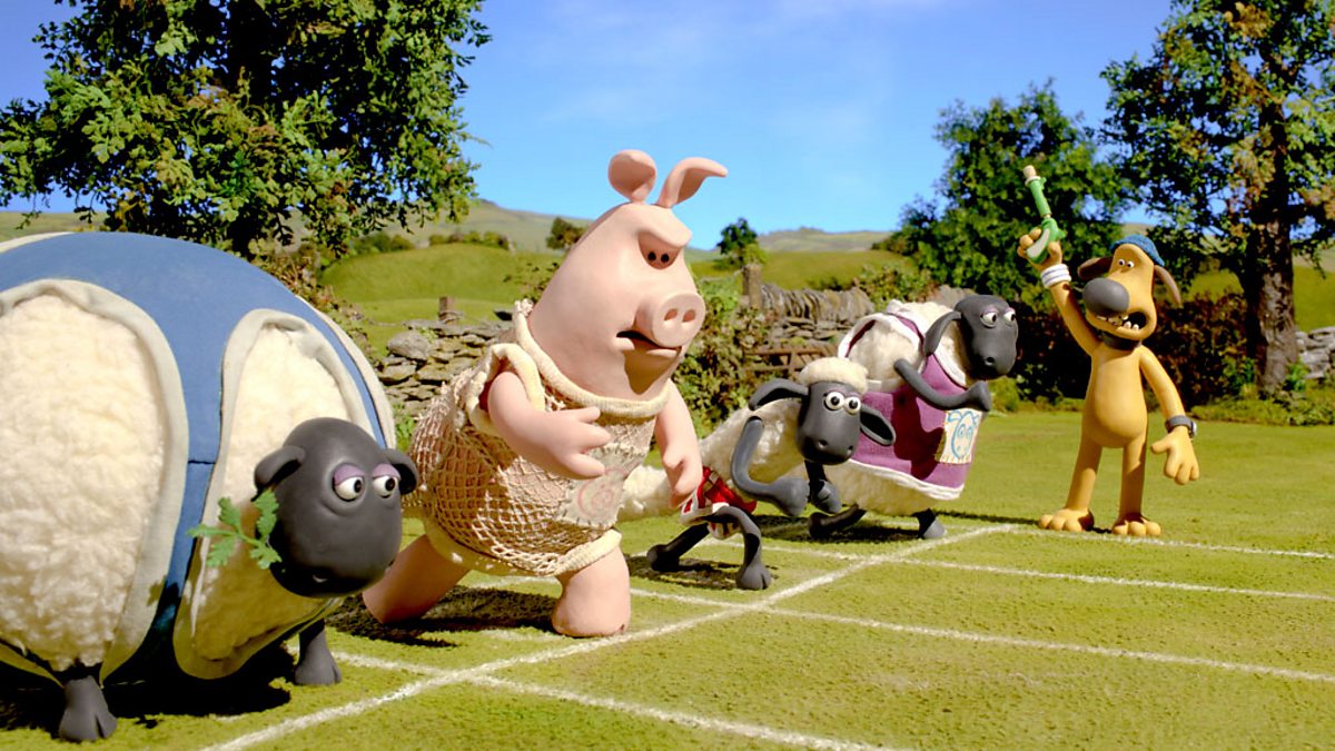 CBBC - Shaun the Sheep Championsheeps, 100 Metre Dash