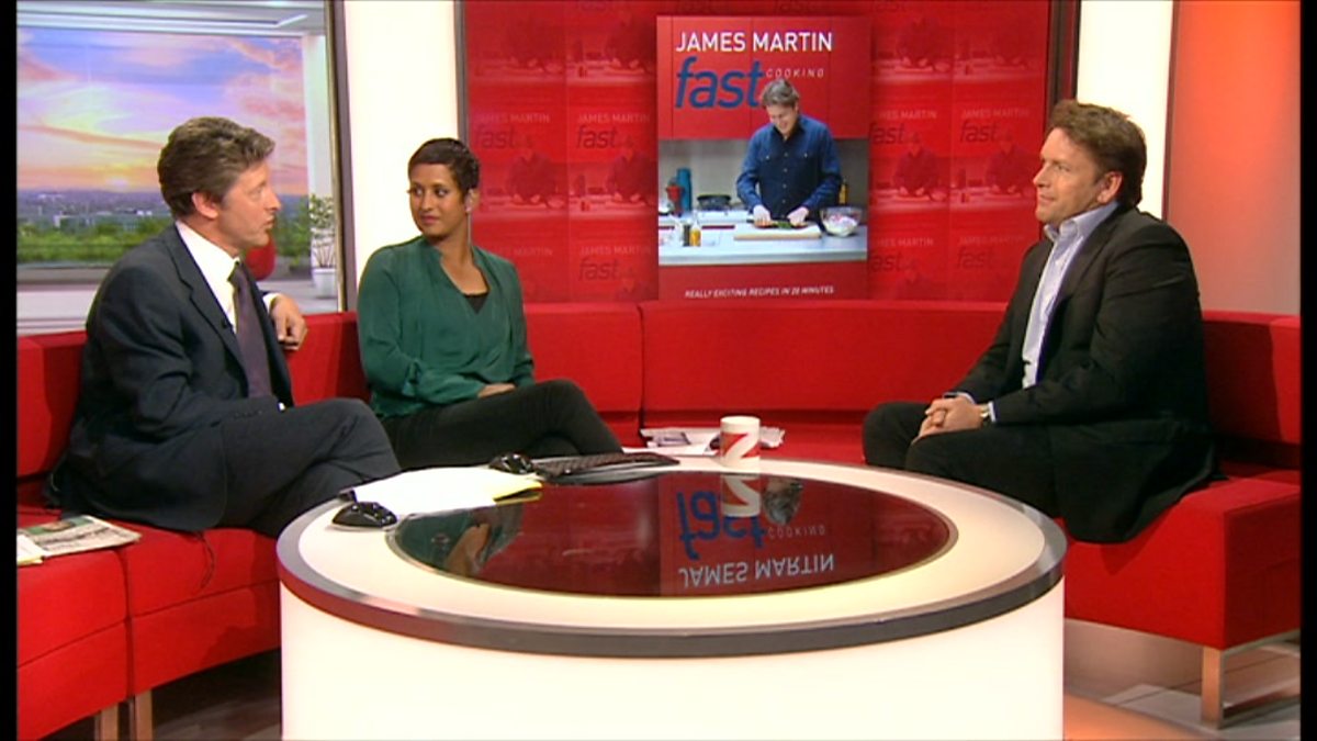 BBC One - Breakfast, 26/09/2013, Just what the Doctor ordered: James ...