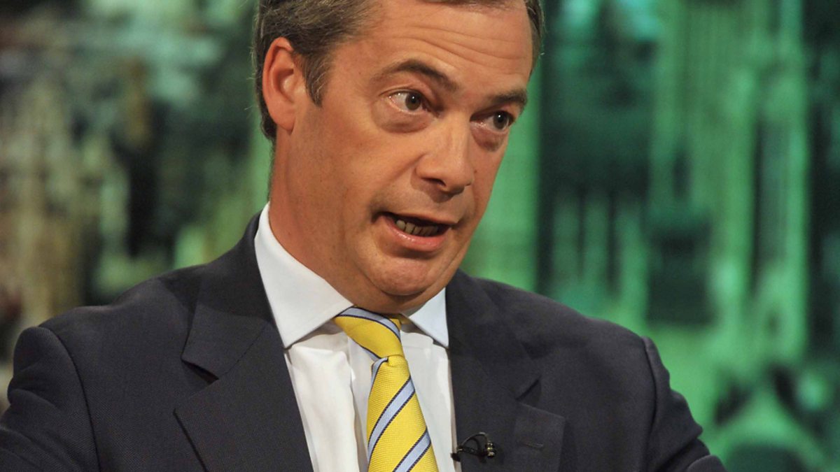 BBC World Service - The Interview, Nigel Farage - Leader of the UK ...