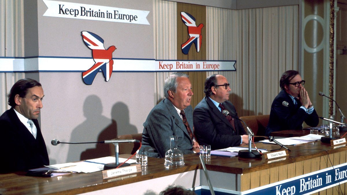 BBC Parliament - 1975 European Referendum