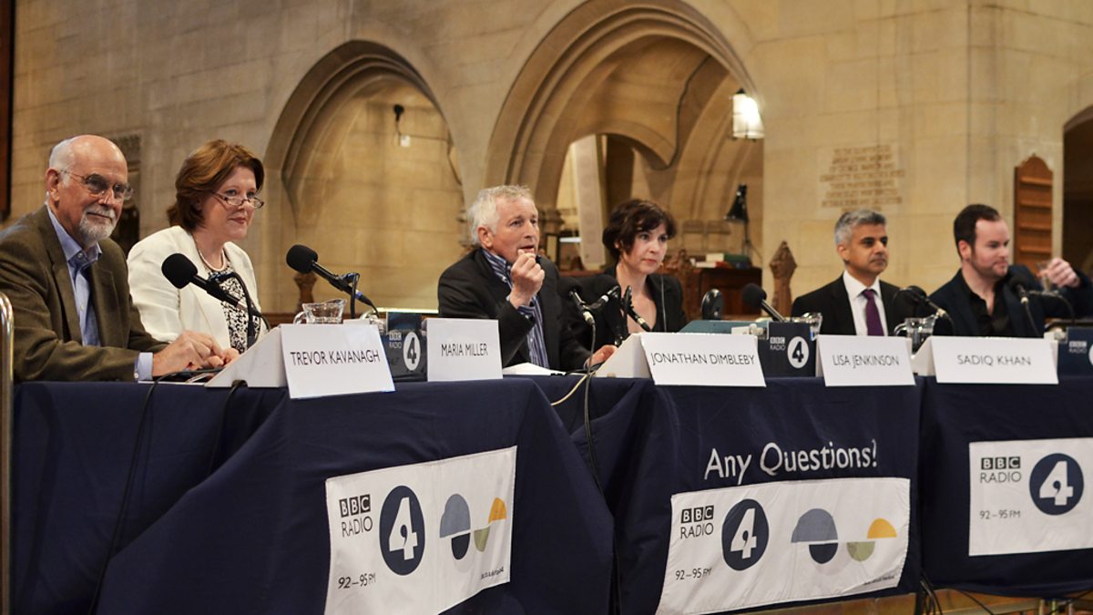 BBC Radio 4 - Any Questions?, Maria Miller, Sadiq Khan, Brendan O'Neill ...