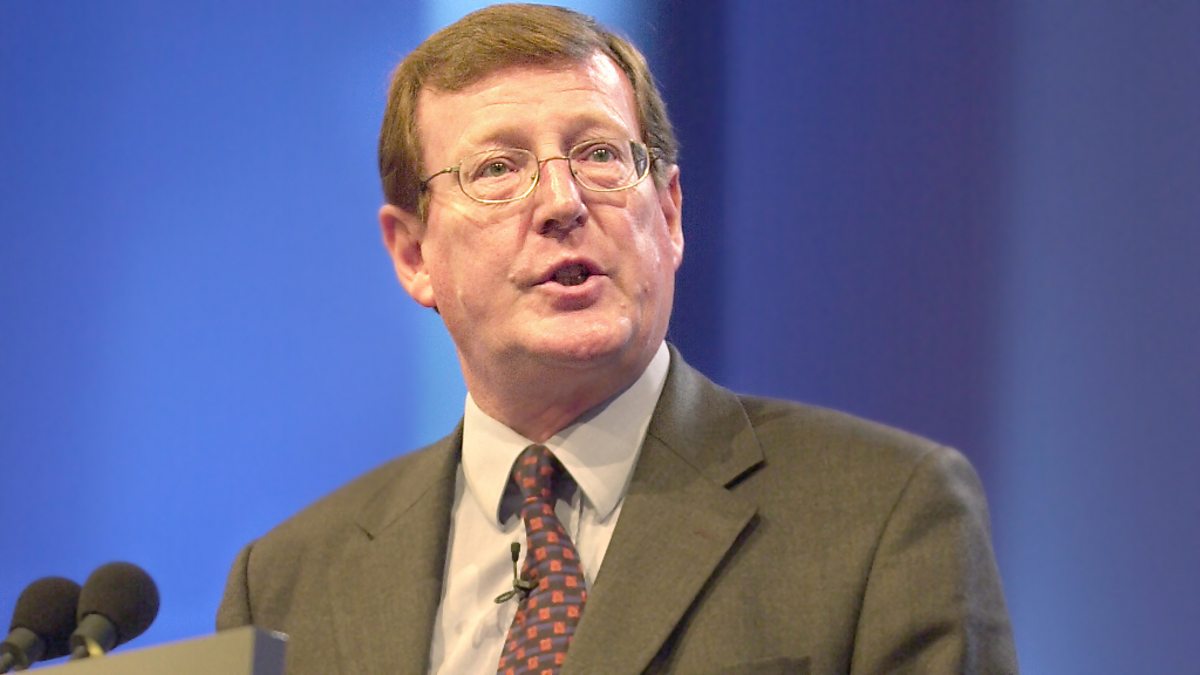 BBC Radio 4 - Meeting Myself Coming Back, David Trimble