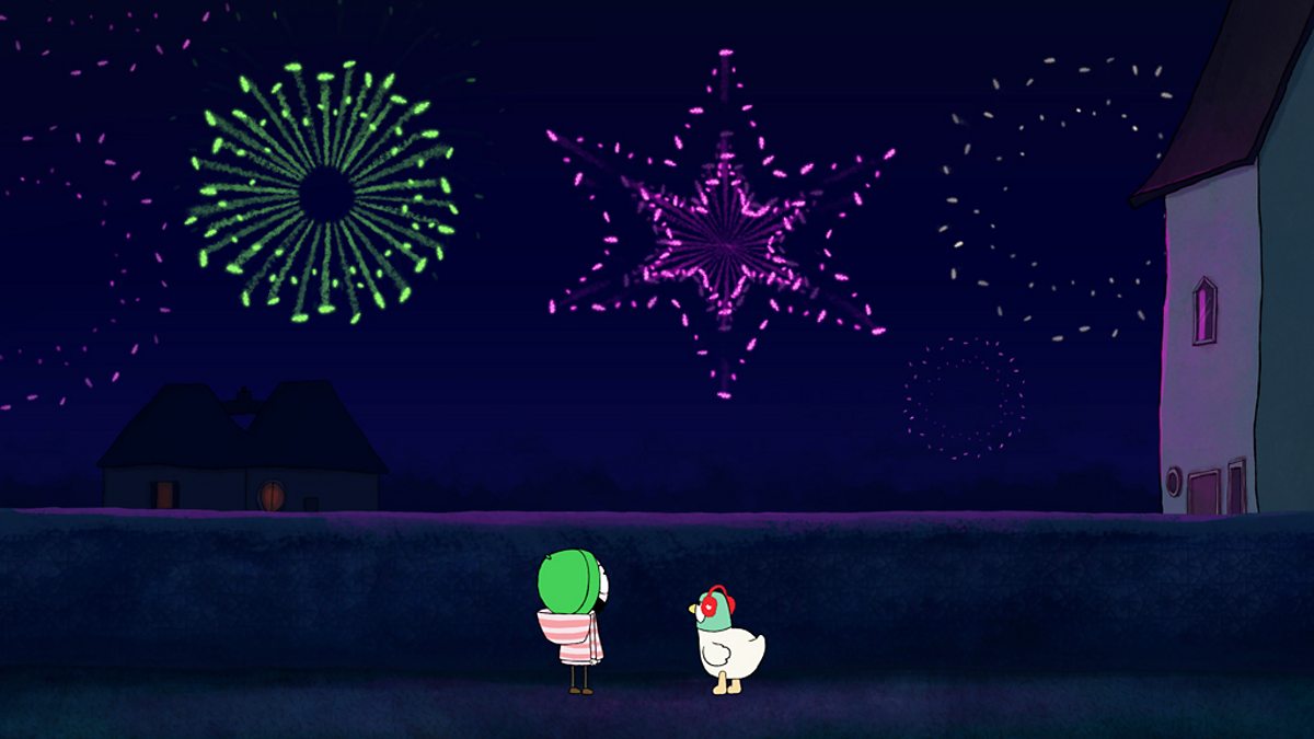 Sarah & Duck - Series 1: 24. Fireworks Dance - BBC iPlayer