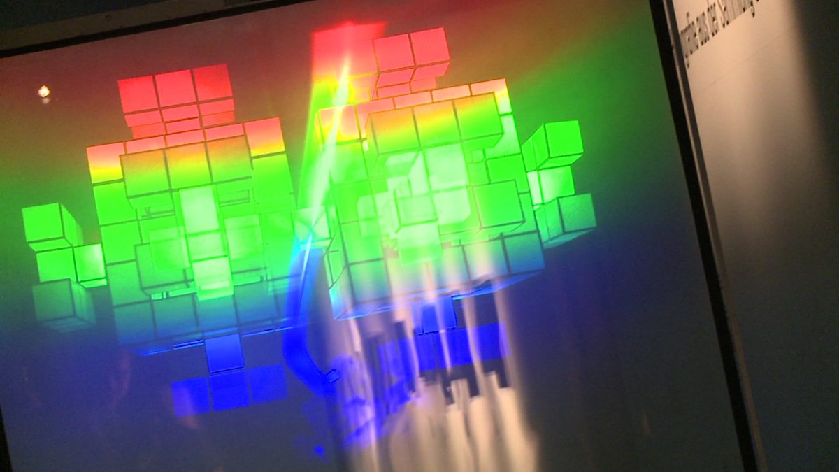 BBC News - Click, 19/10/2013 GMT, Bringing digital art back from the brink