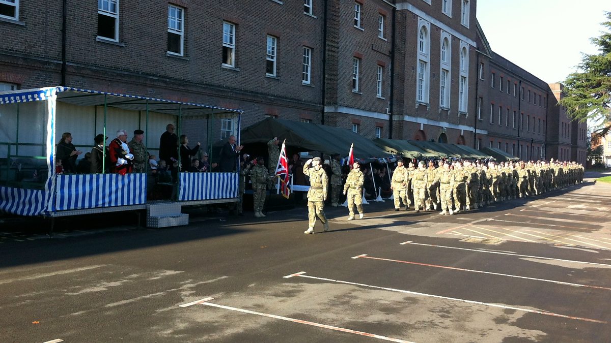 BBC Radio Solent - Steve Harris, 30/10/2013, 33 Field Hospital troops ...