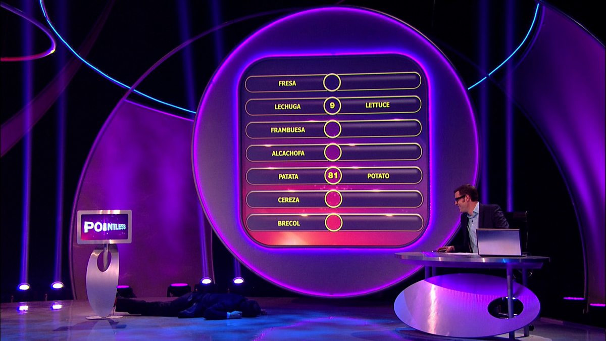 BBC One - Pointless, Series 10, Episode 20, Richard dazzles Alexander ...