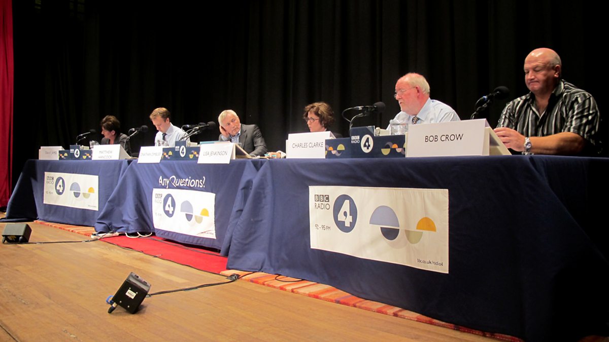 BBC Radio 4 - Any Questions?, Charles Clarke, Bob Crow, Matt Hancock ...