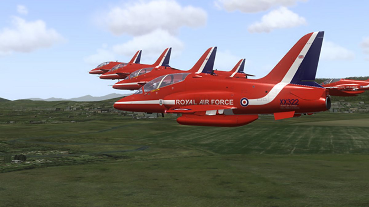 BBC Radio Lincolnshire - William Wright, The Virtual Red Arrows ...