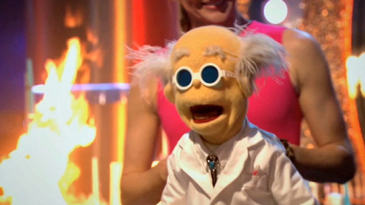 BBC One - That Puppet Game Show, Boss's Son, Flaming fire
