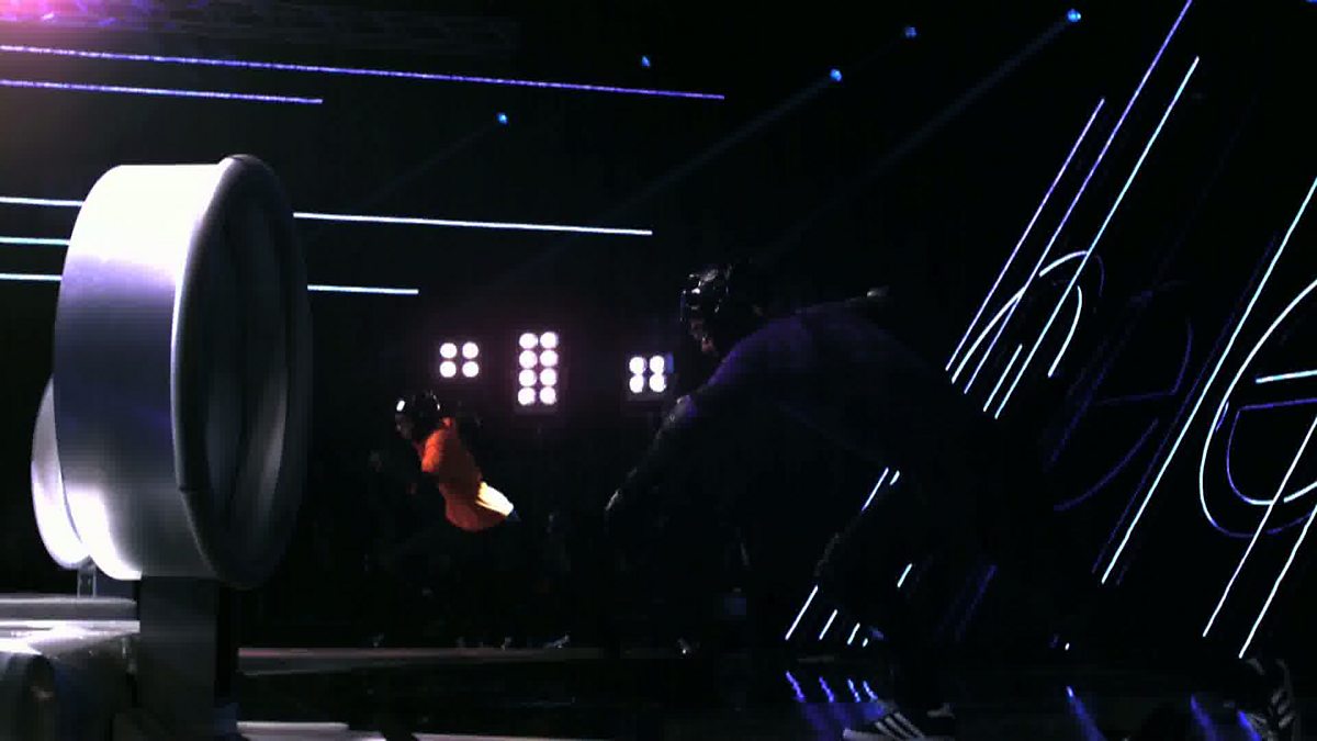 BBC One - Reflex, Episode 1, Watch as two men jump through stunt glass!