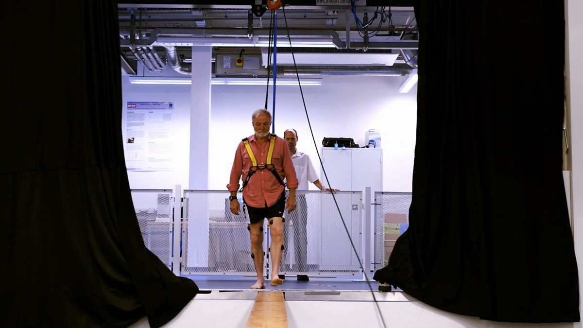 BBC Four - Dissected, The Incredible Human Foot, Fear of falling