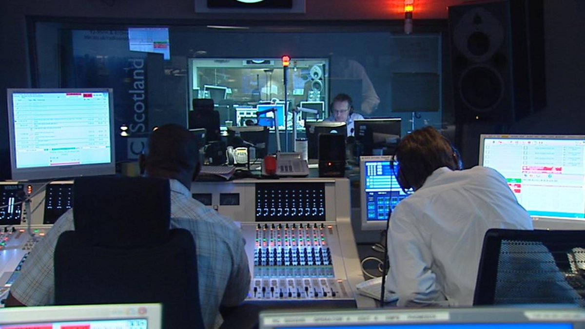 BBC Radio Scotland - Morning Extra, Inside the studio - The control room