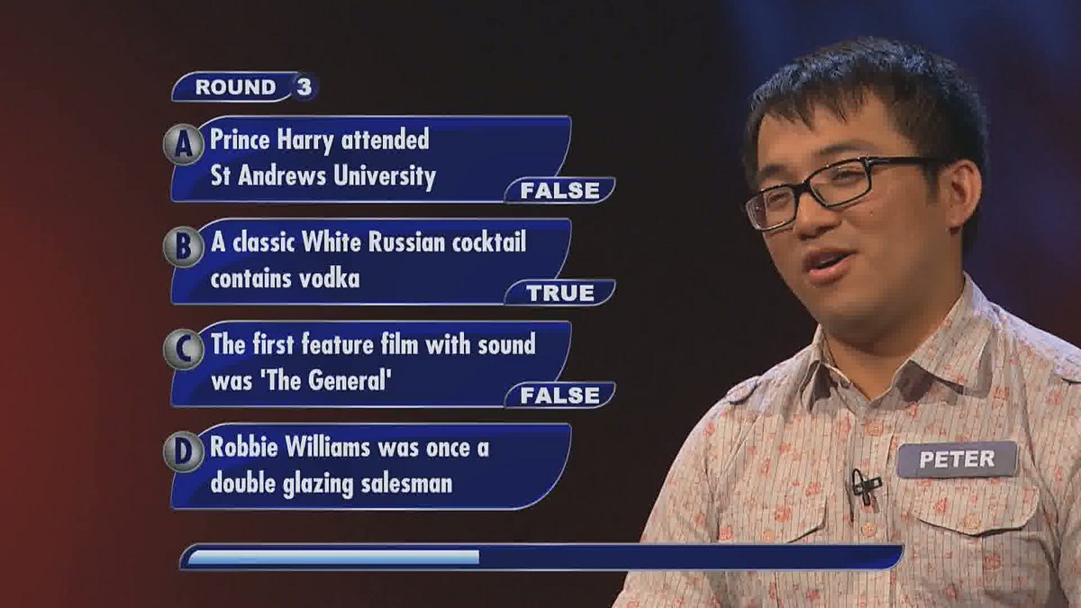 BBC One - Perfection, Series 3, Episode 55, Was Robbie Williams once a ...