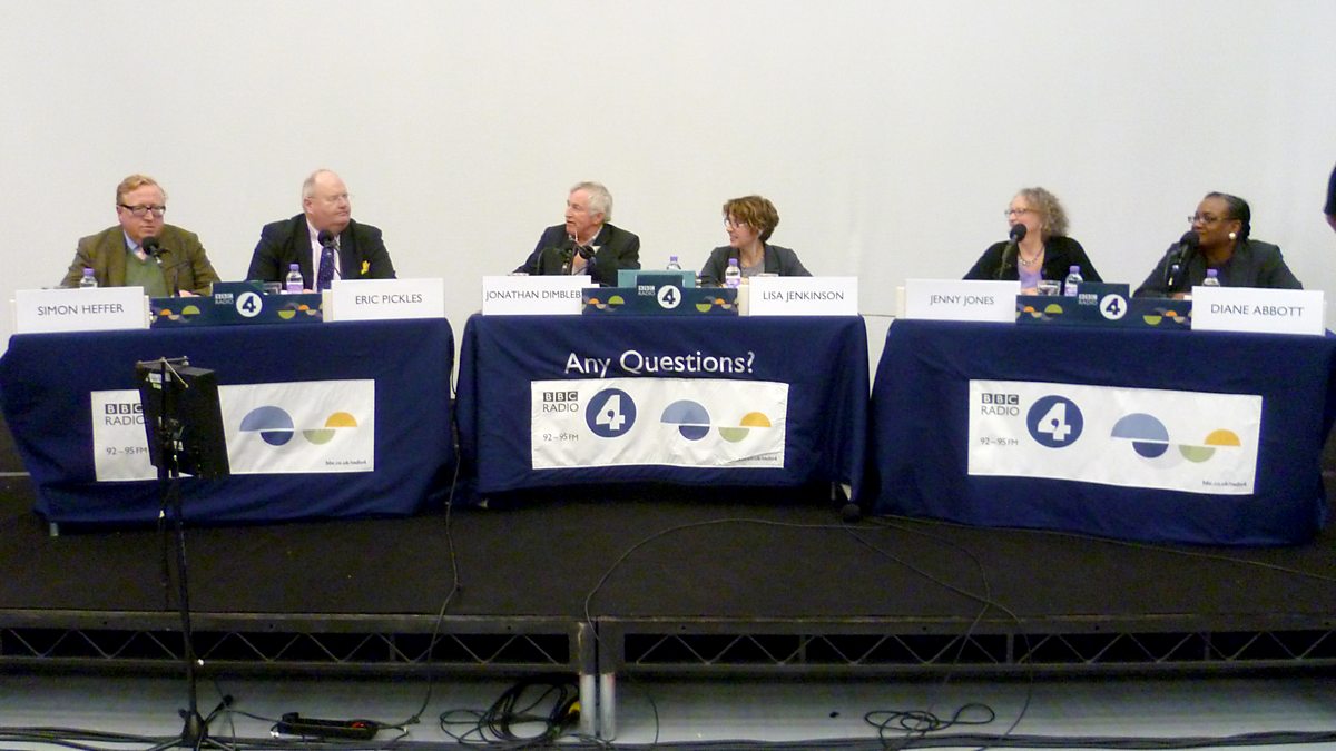 BBC Radio 4 - Any Questions?, Diane Abbott MP, Eric Pickles MP, Simon ...