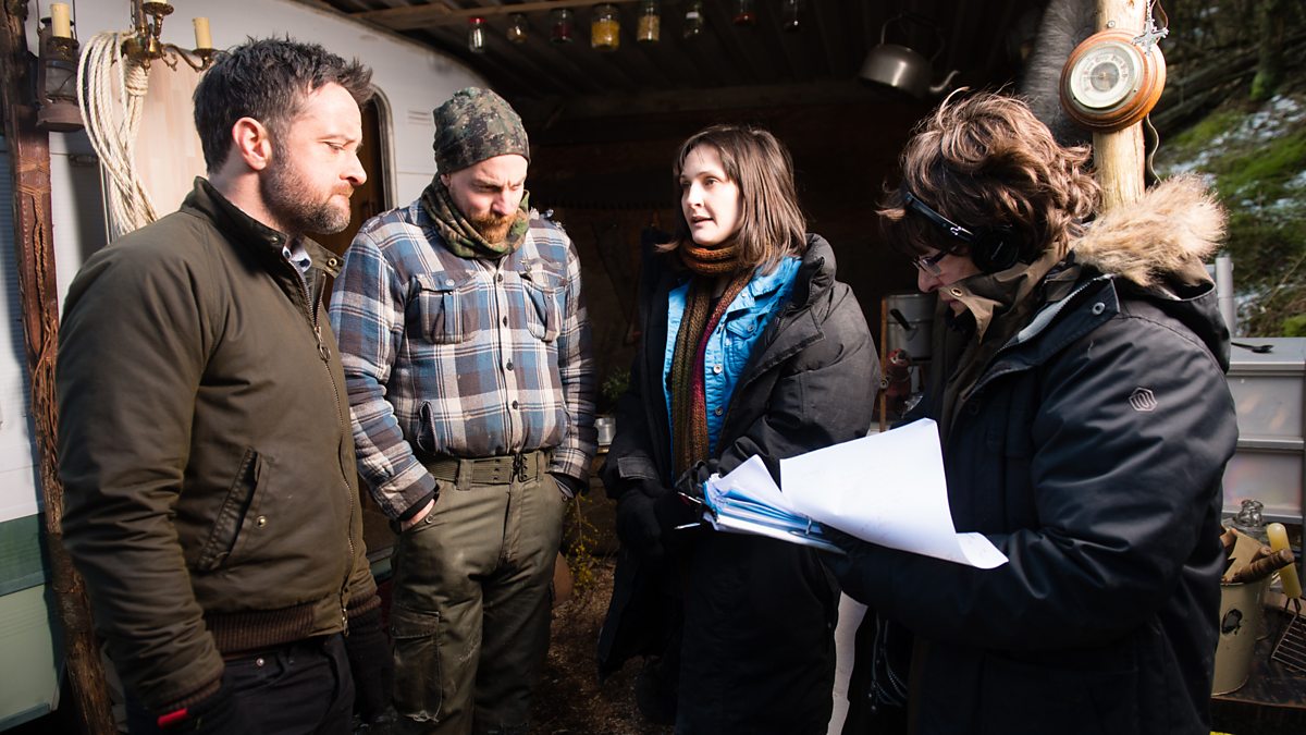 BBC One - Discussing the scripts on location - Hinterland, Series 1 ...