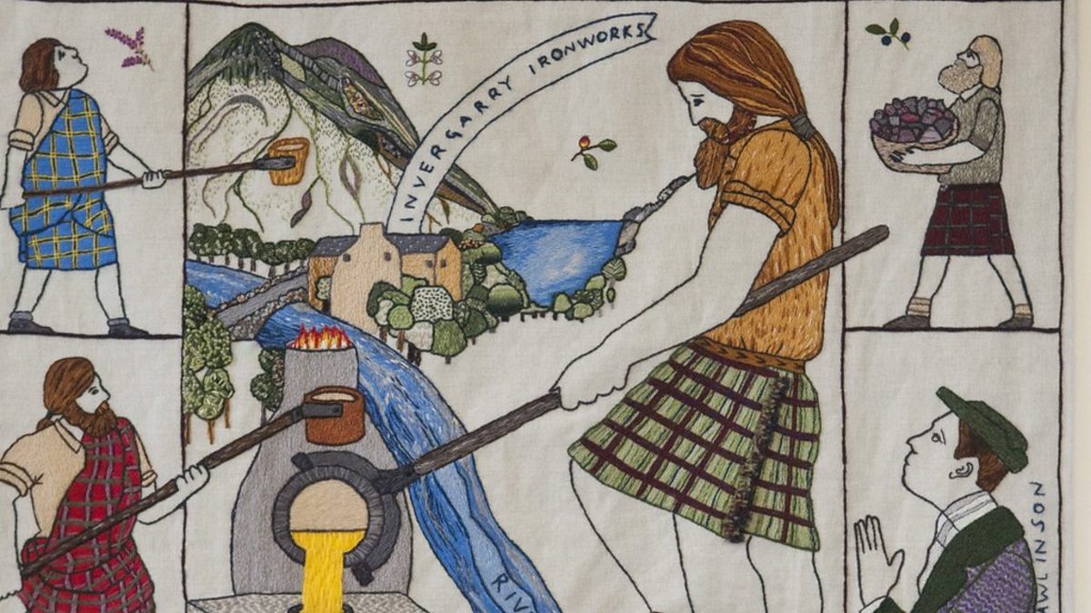 BBC Radio 4 - Today, 15/02/2014, All of Scottish history in one tapestry