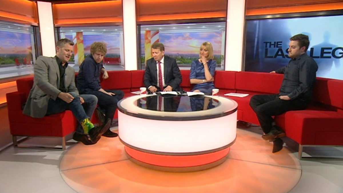 BBC One - Breakfast, 18/02/2014, The Last Leg - still standing