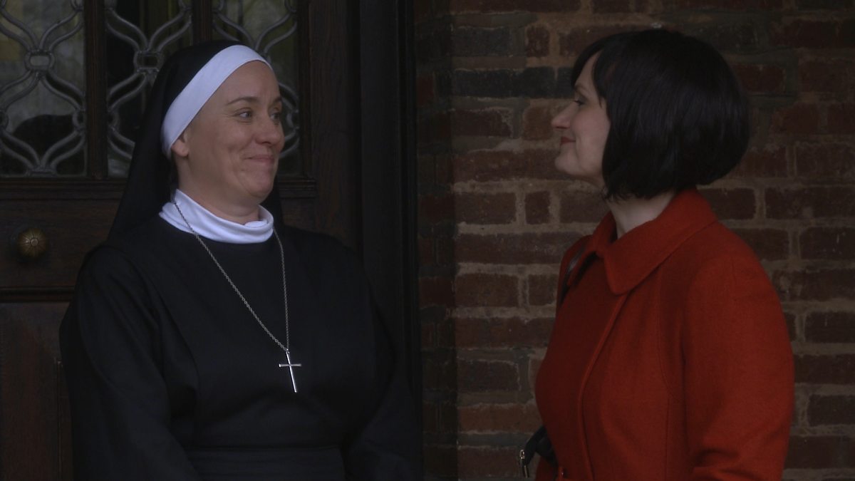 BBC One - Doctors, Series 15, Nun But the Brave, Emma questions religion
