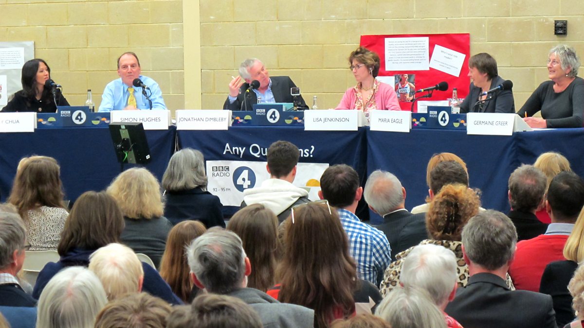 BBC Radio 4 - Any Questions?, Simon Hughes MP, Maria Eagle MP, Amy Chua ...