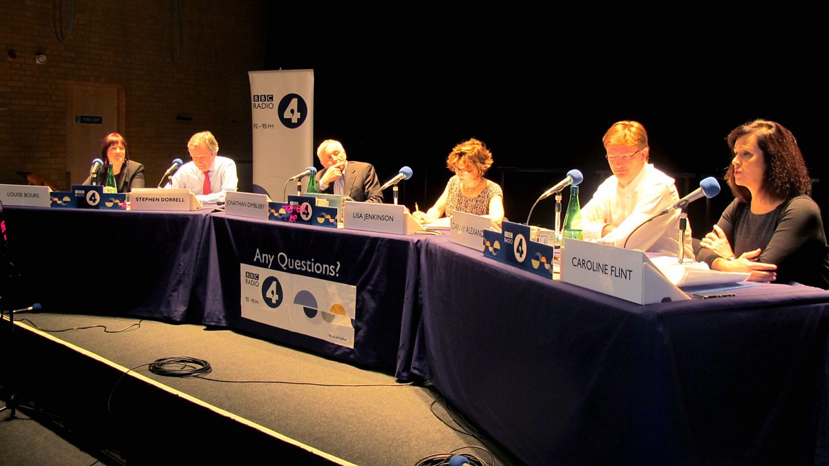 BBC Radio 4 - Any Questions?, Danny Alexander MP, Stephen Dorrell MP ...