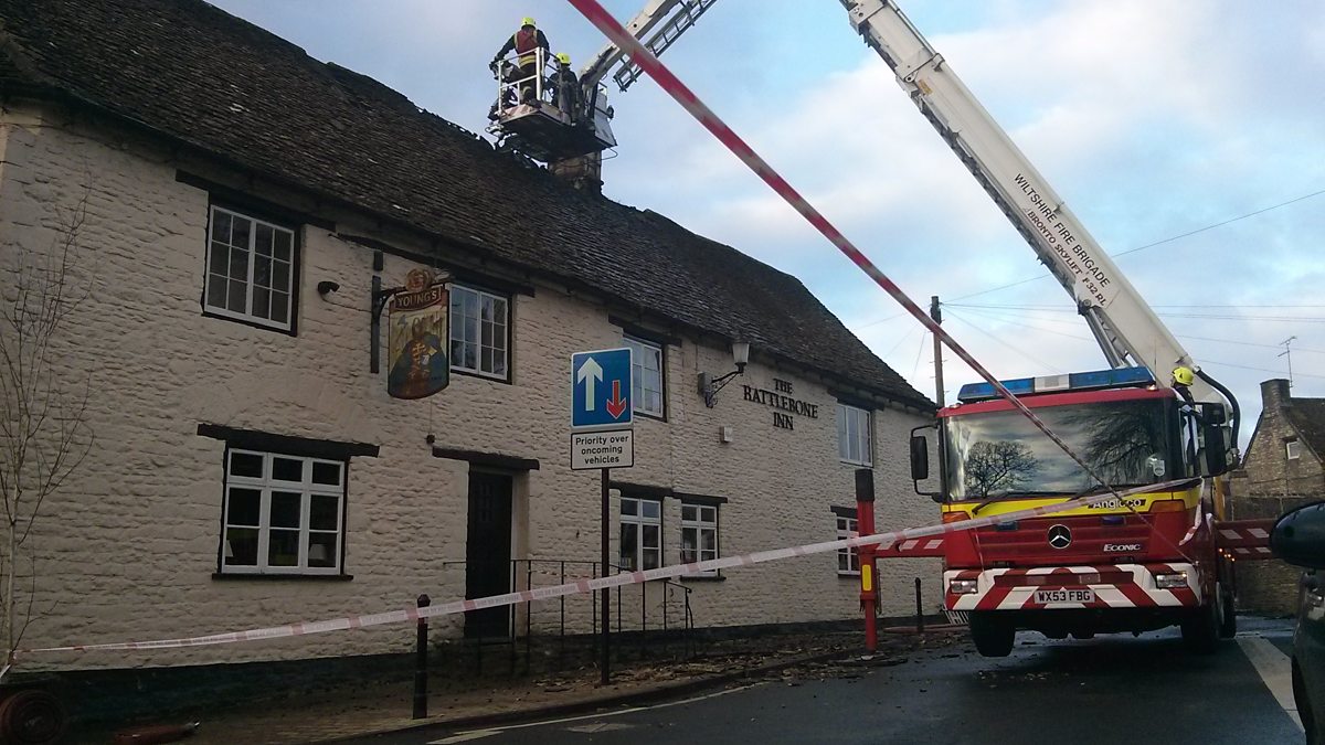 BBC Radio Wiltshire - Ben Prater, Sherston pub fire, RAF Lyneham ...