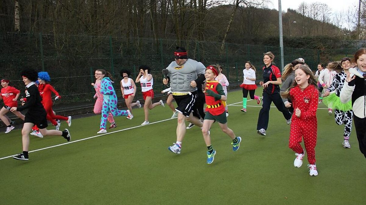 BBC Radio Wales - Wynne Evans, Superheroics at Treorchy Comp for Sport ...