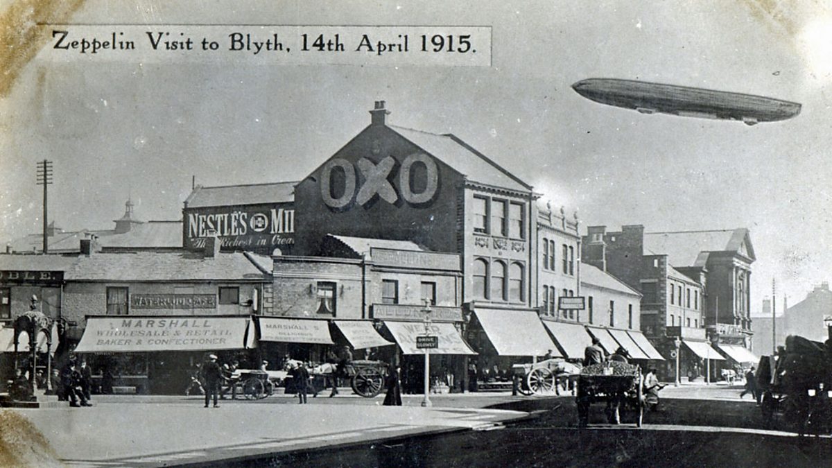 BBC - World War One At Home, Blyth, Northumberland: Zeppelin L9