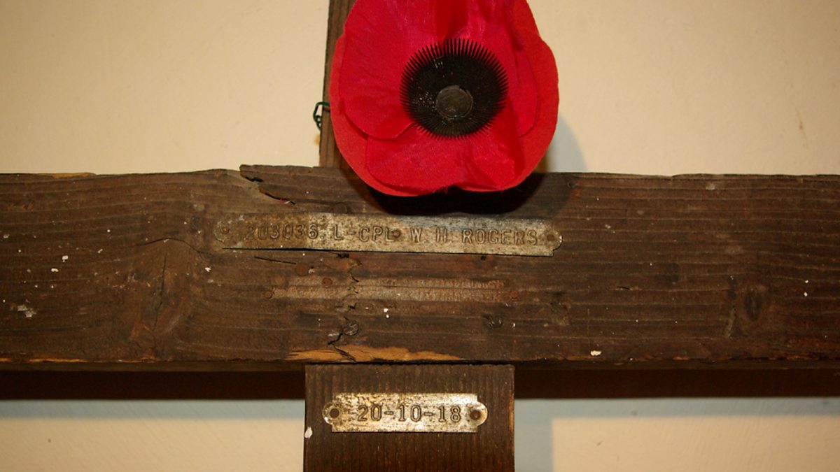 BBC - World War One At Home, Lydham, Shropshire: Three Wooden Crosses