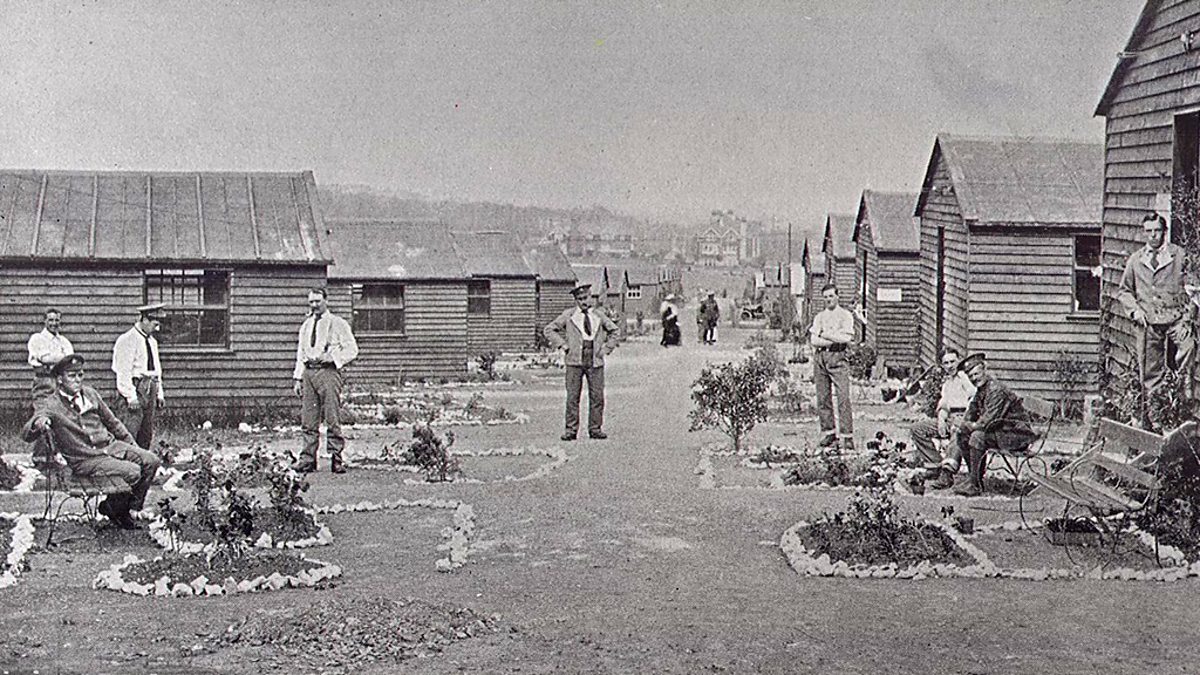 BBC - World War One At Home, Eastbourne, Sussex: A Camp for Thousands ...