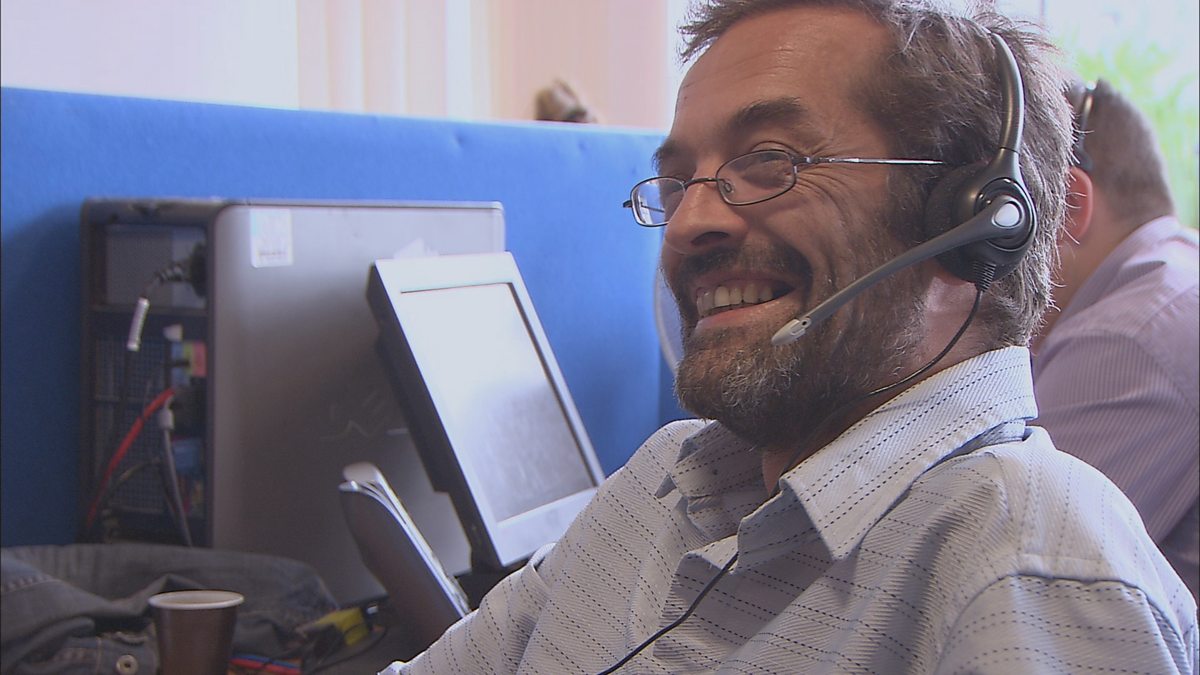 BBC Three - The Call Centre, Series 2 - Richard ‘Griff’ Griffiths