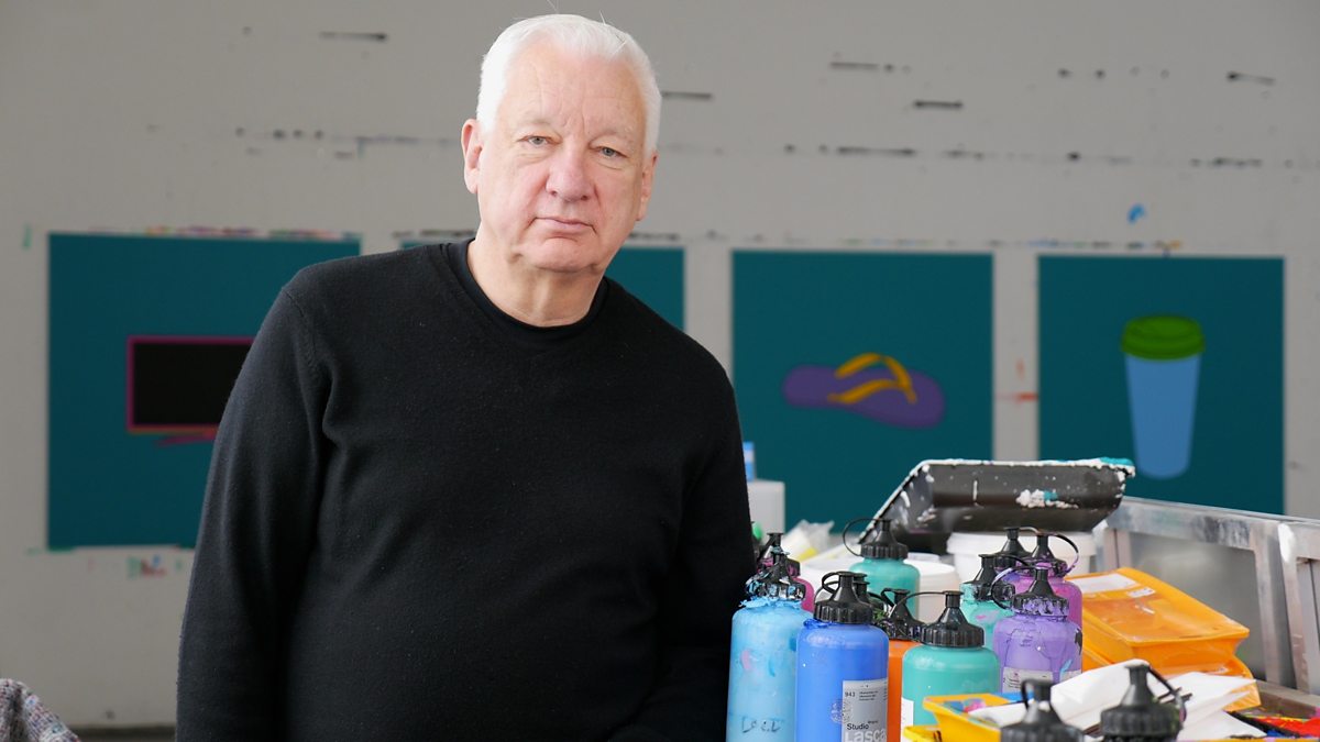 BBC Four - Michael Craig-Martin in his London studio with paints - What ...