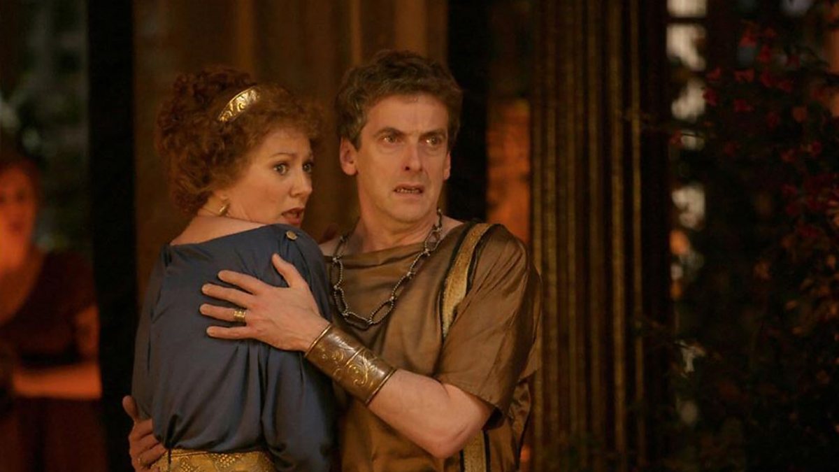 BBC One - Caecilius and Metella - Doctor Who, Series 4, The Fires of ...