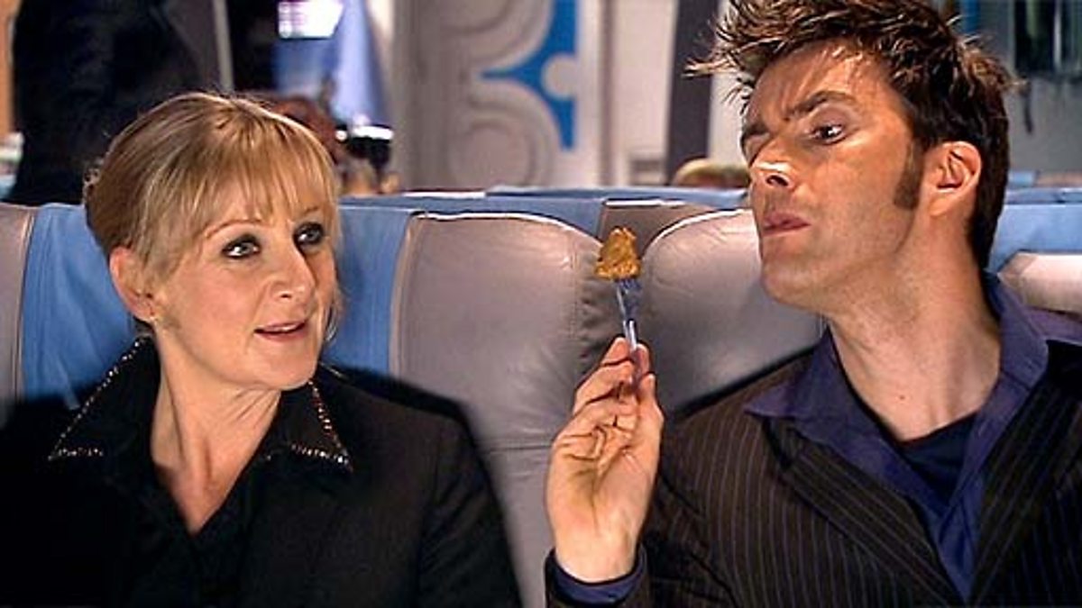 BBC One - Doctor Who, Series 4, Midnight, What's this, chicken or beef?