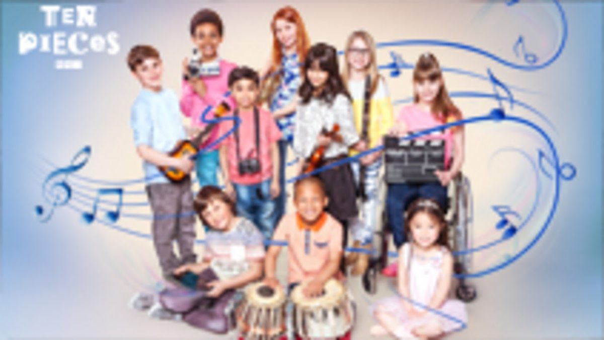 CBBC - Ten Pieces, Primary - Ten Pieces branding