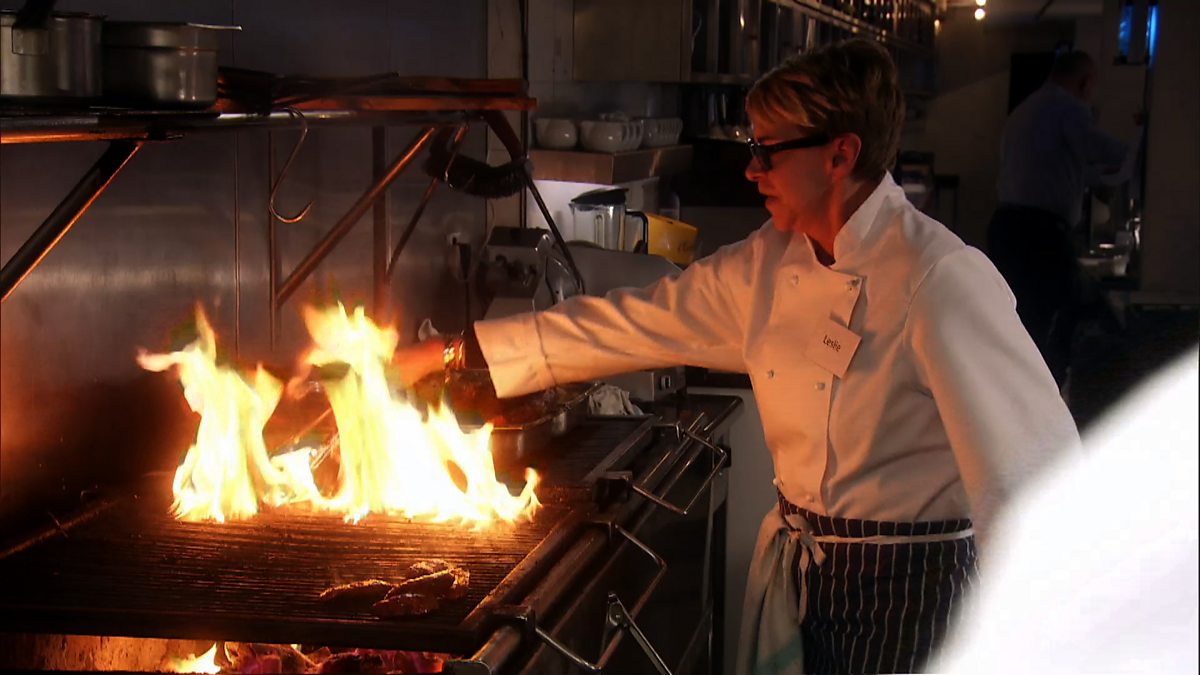 BBC One - Celebrity MasterChef, Series 9, Episode 5, Leslie Ash gets a ...