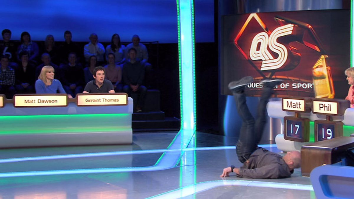 BBC One - Question of Sport, Series 40, Episode 17, Sprint Finish round.