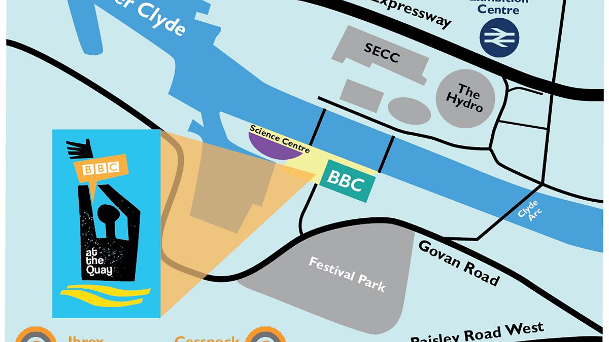 BBC - BBC at the Quay - How to get to the Quay