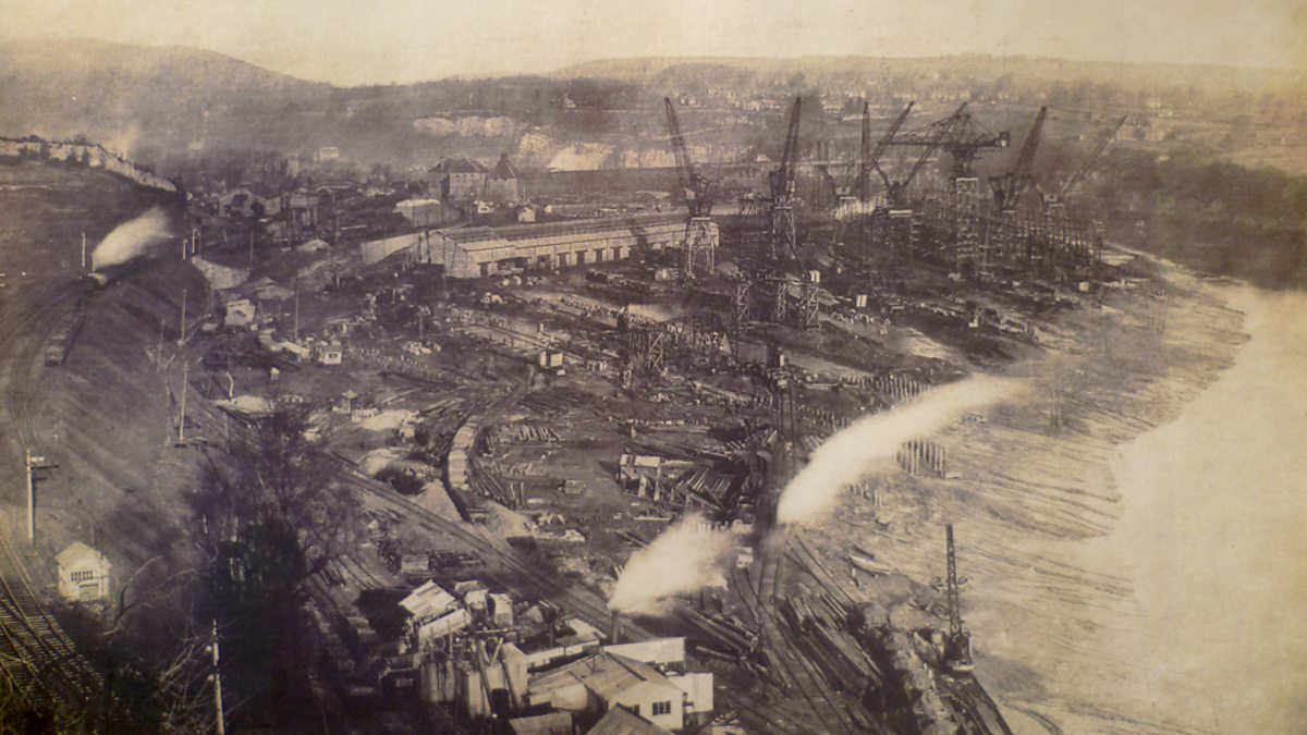 BBC - World War One At Home, Chepstow, Monmouthshire: National Shipyard ...