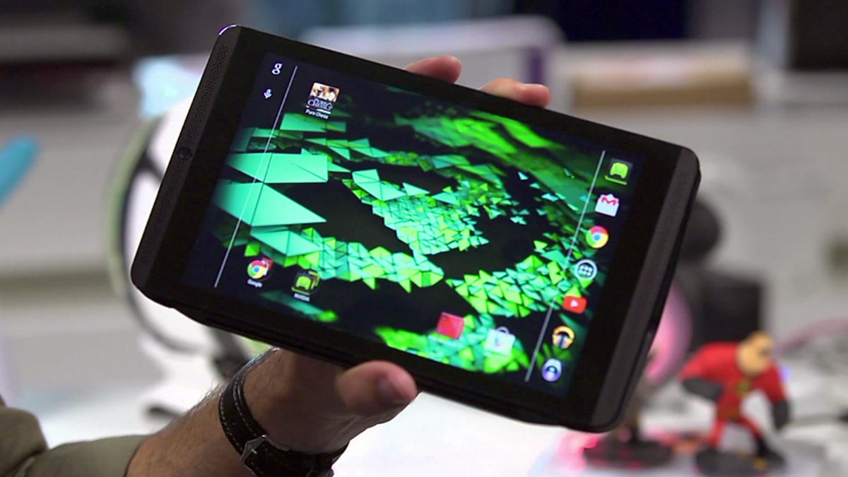 BBC News - Click, 02/08/2014 GMT, Nvidia's Shield Tablet reviewed
