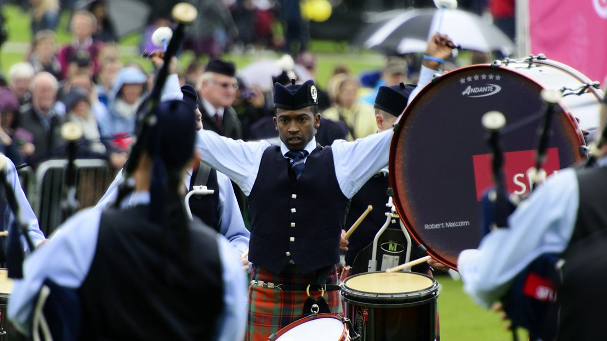 BBC One - World Pipe Band Championships, 2014, Simon Fraser University ...