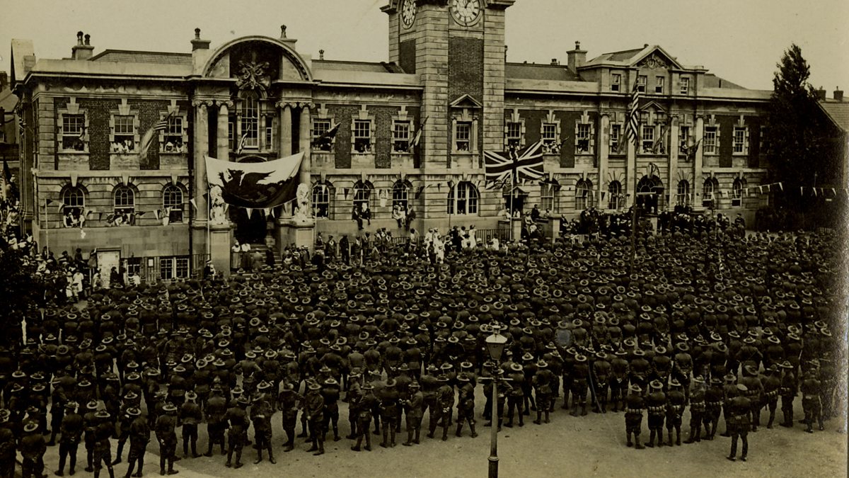 BBC - World War One At Home, Barry Town Hall, Kings Square: Childhood ...