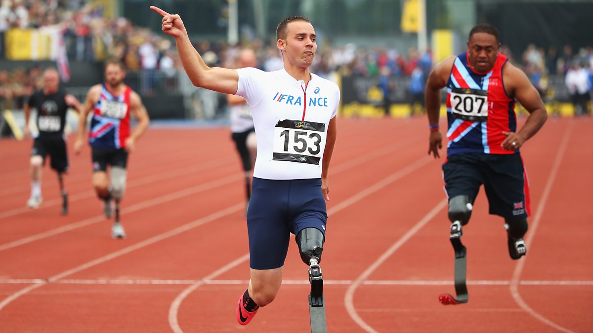 BBC One - Invictus Games, 2014, Men’s 100m – IT2