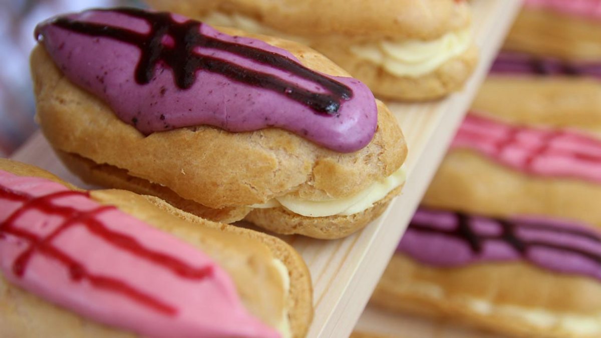 BBC One - Richard's Stair of Eclairs - The Great British Bake Off ...