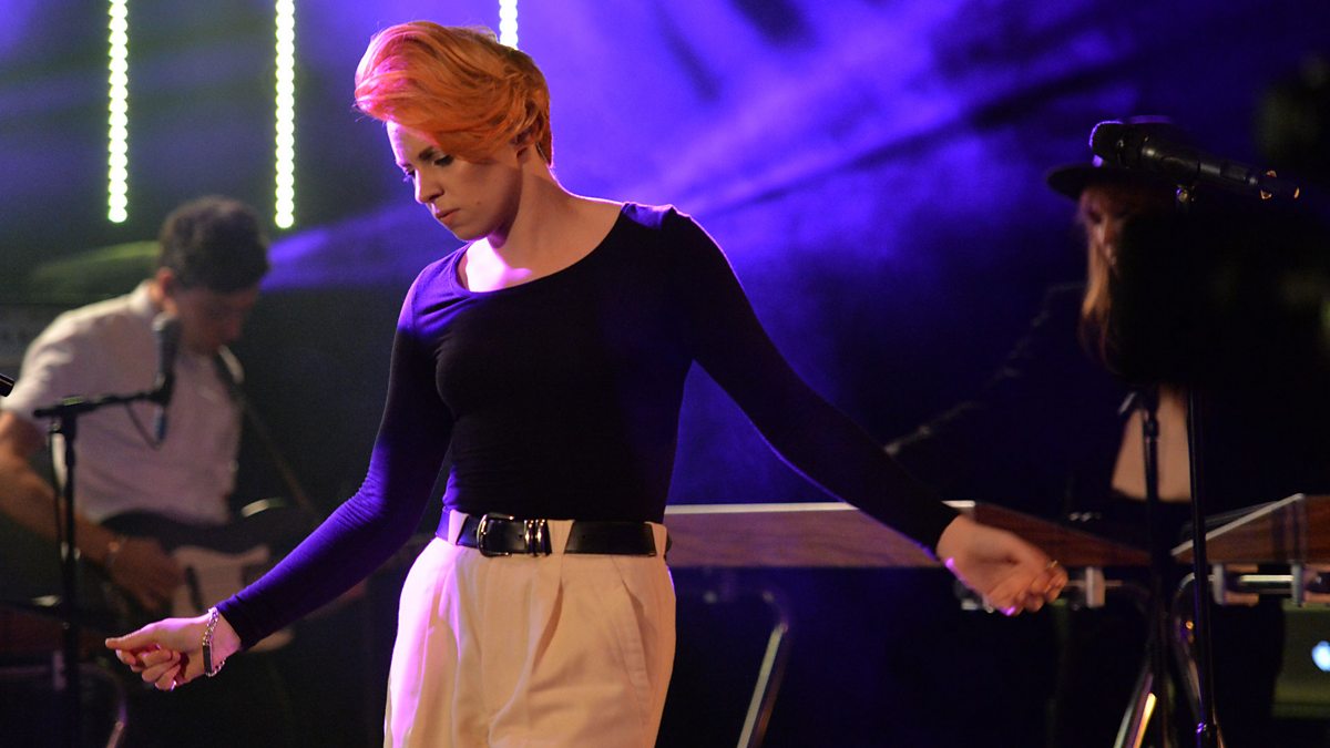 BBC Radio 6 Music - 6 Music Live, 2014, Lauren Laverne with La Roux, La ...