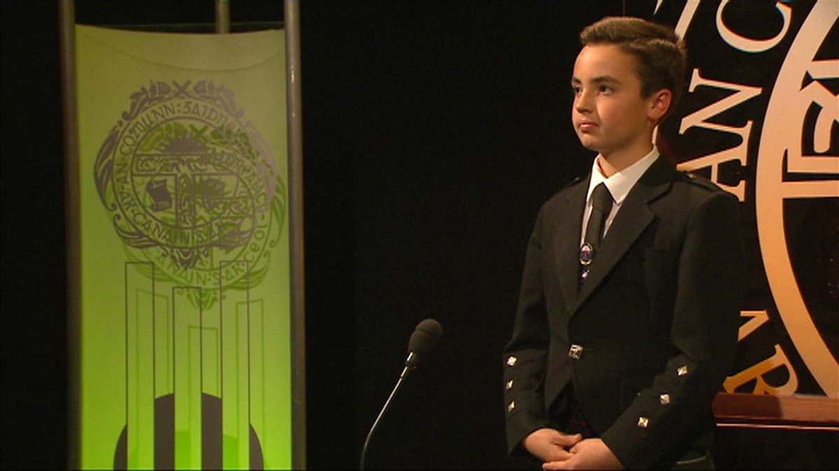 BBC ALBA - Mòd Nàiseanta Rìoghail, 2014, Mod na Cloinne, Beul-aithris ...