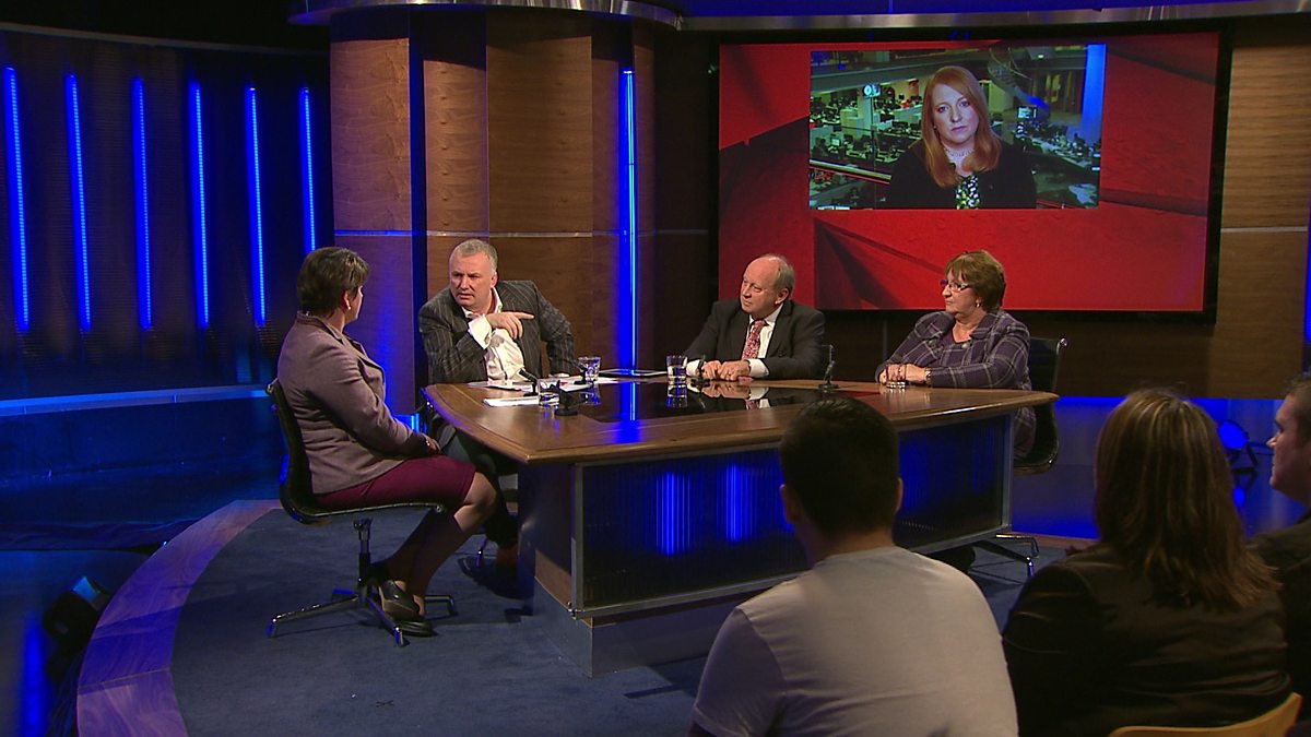 BBC One - The Nolan Show, Series 6, Episode 3, Talks at Stormont