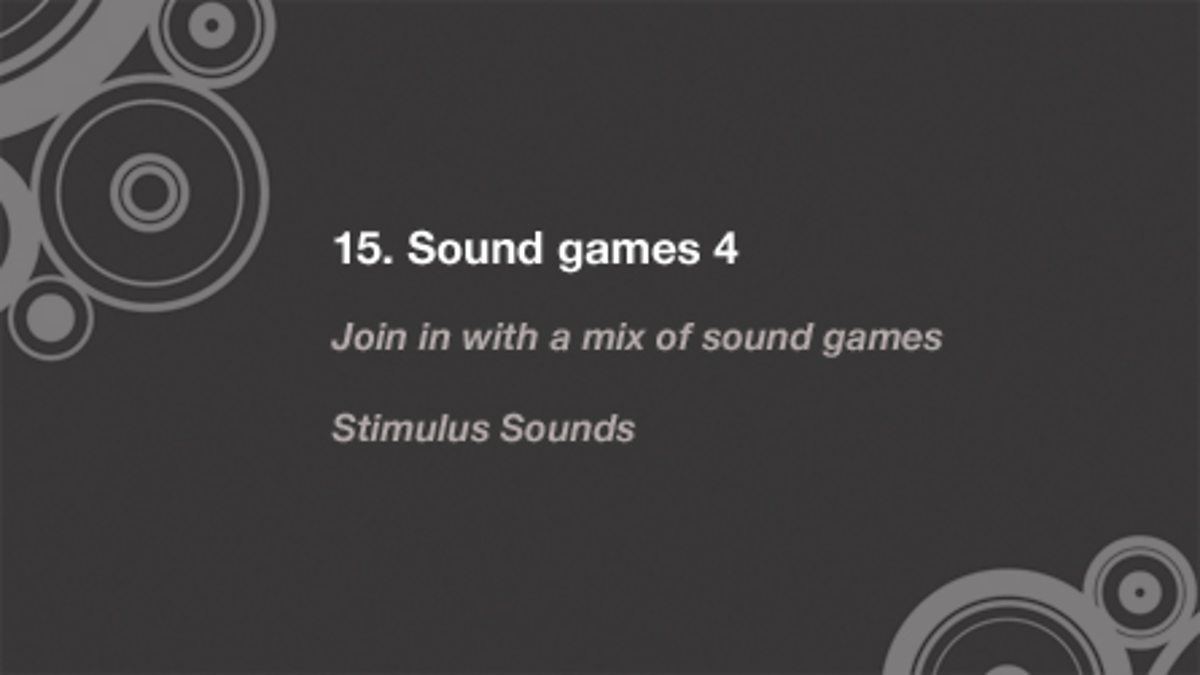 School Radio - School Radio, Sound games 4